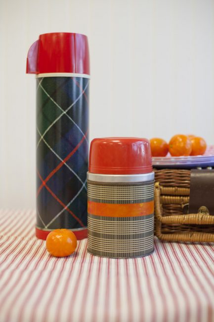 vintage thermos - Cottage style decorating, renovating and entertaining ...