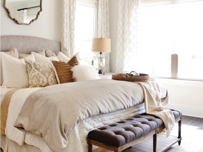Rustic + Chic Bedroom - Cottage style decorating, renovating