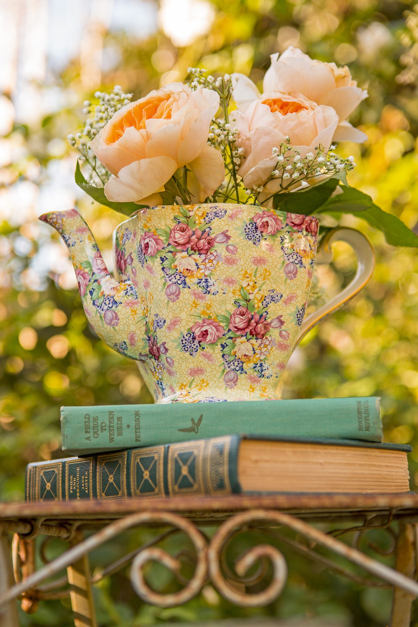 Host a Literary Tea Party - Cottage style decorating, renova