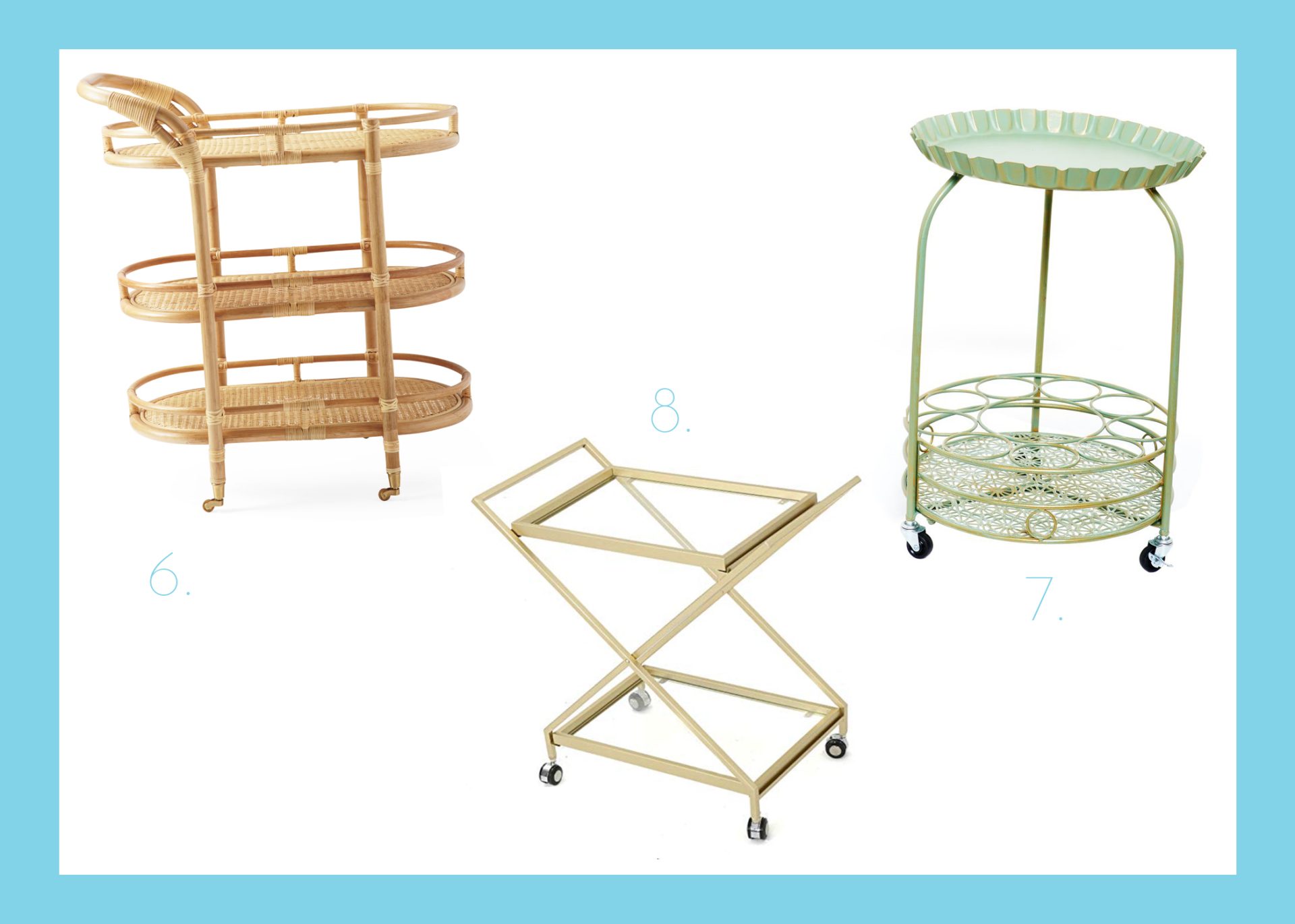 22 Items For Your Summer Cocktail Party - Cottage style deco