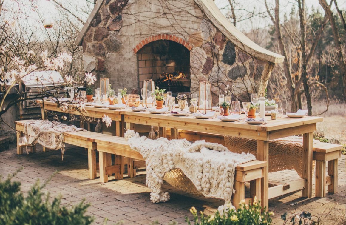 Neighbor’s Table - Cottage style decorating, renovating an