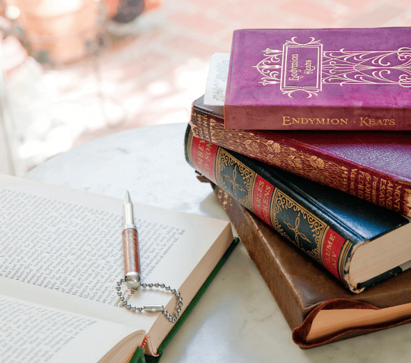 Shelf Life: Vintage Book Collection - Cottage style decorati