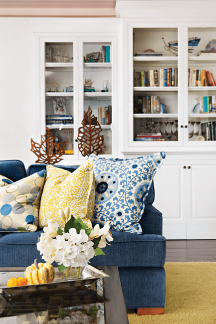 House Tour: A Beach House with Fall Flair - Cottage style de