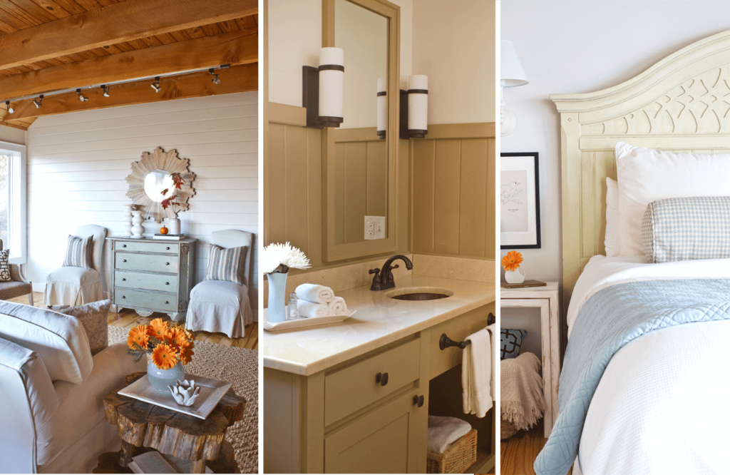 Tour a Fall Mountain House - Cottage style decorating, renov
