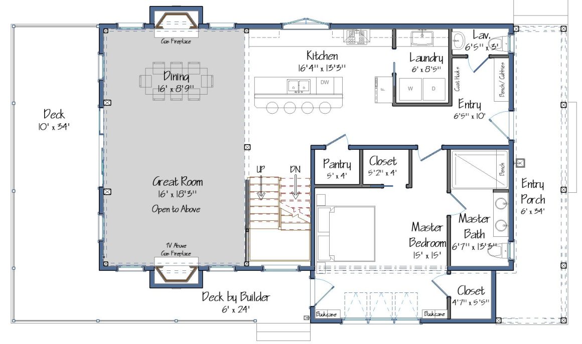 Springfield_1st Floor - Cottage style decorating, renovating and ...