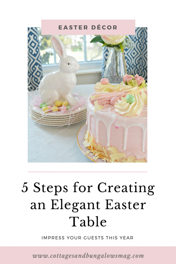 Elegant Easter Table (Pinterest) - Cottage style decorating, renovating ...