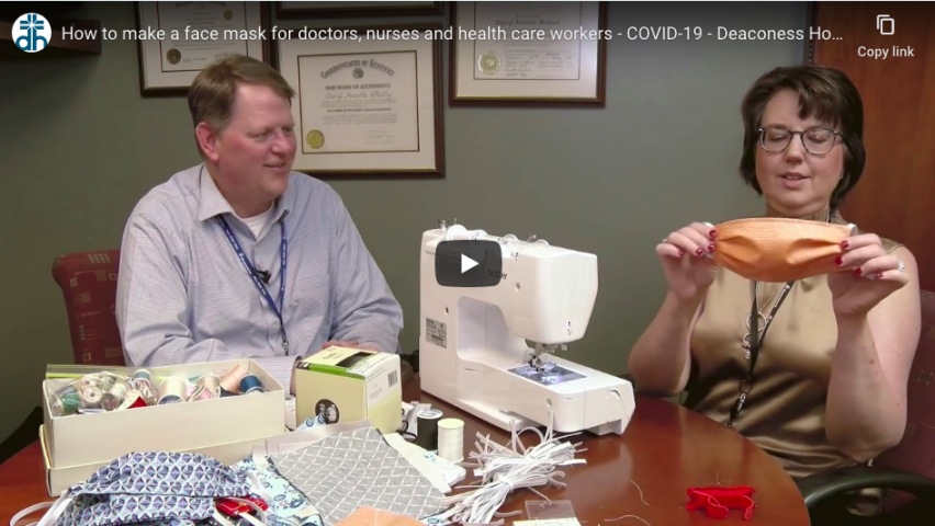 Deaconess Face Mask - Cottage style decorating, renovating and ...