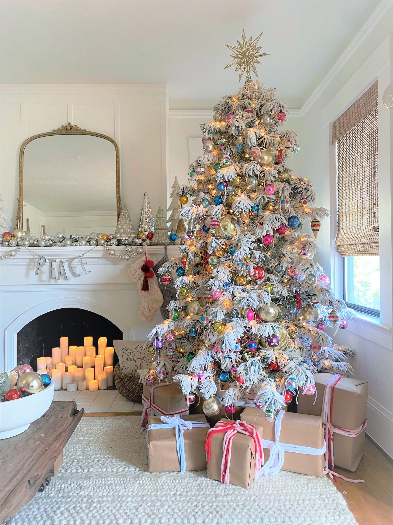 Savor and Enjoy: Decking out a Festive Tree - Cottage style